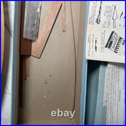 VTG R. Nicoletti Ship Crafters Half Hull Model Kit With Box ...